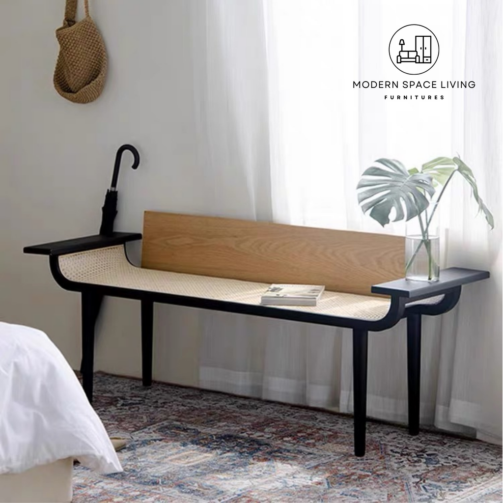 FREDA Japandi Bench – Modern Space Living