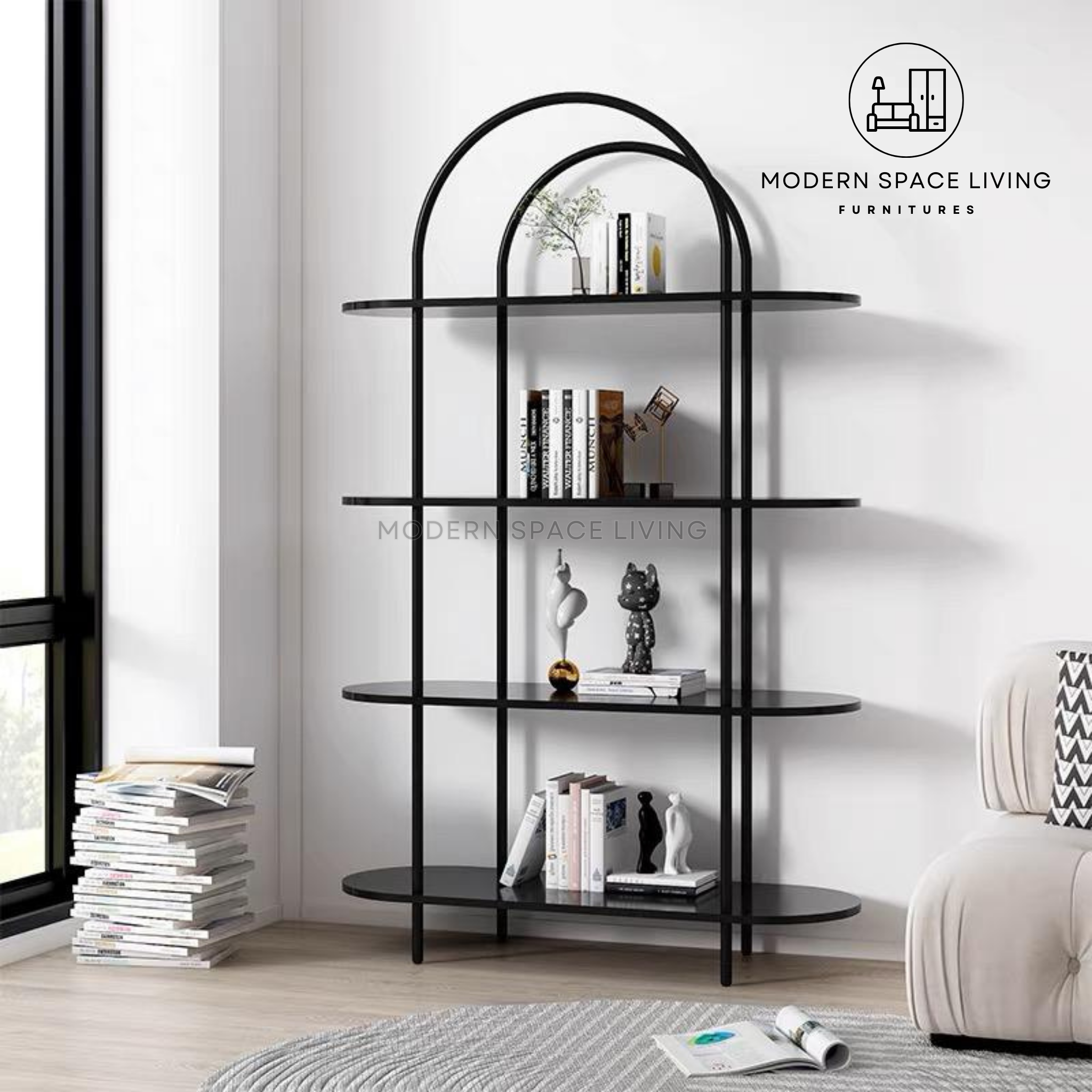 WILLIS Minimalist Display Rack – Modern Space Living