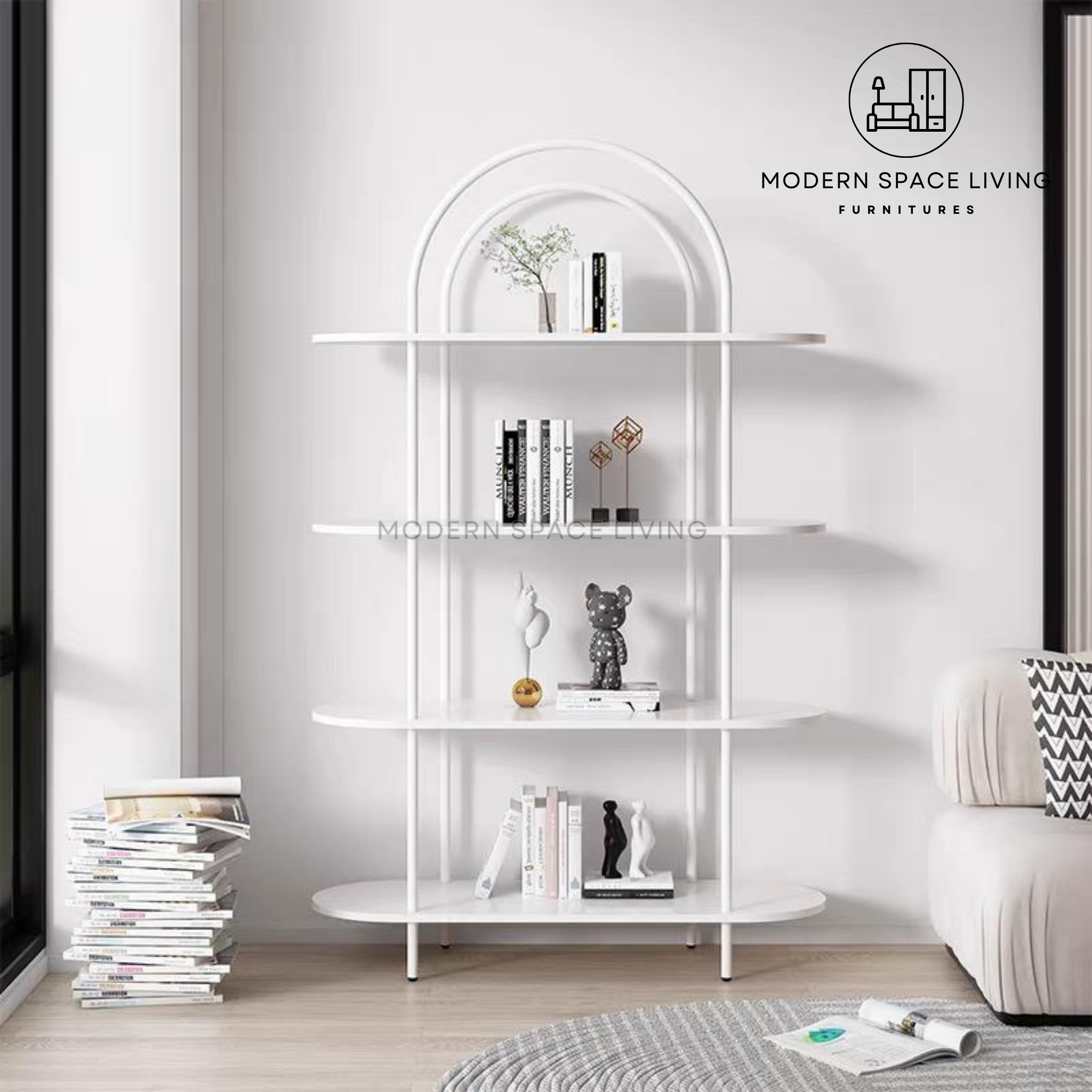 WILLIS Minimalist Display Rack – Modern Space Living