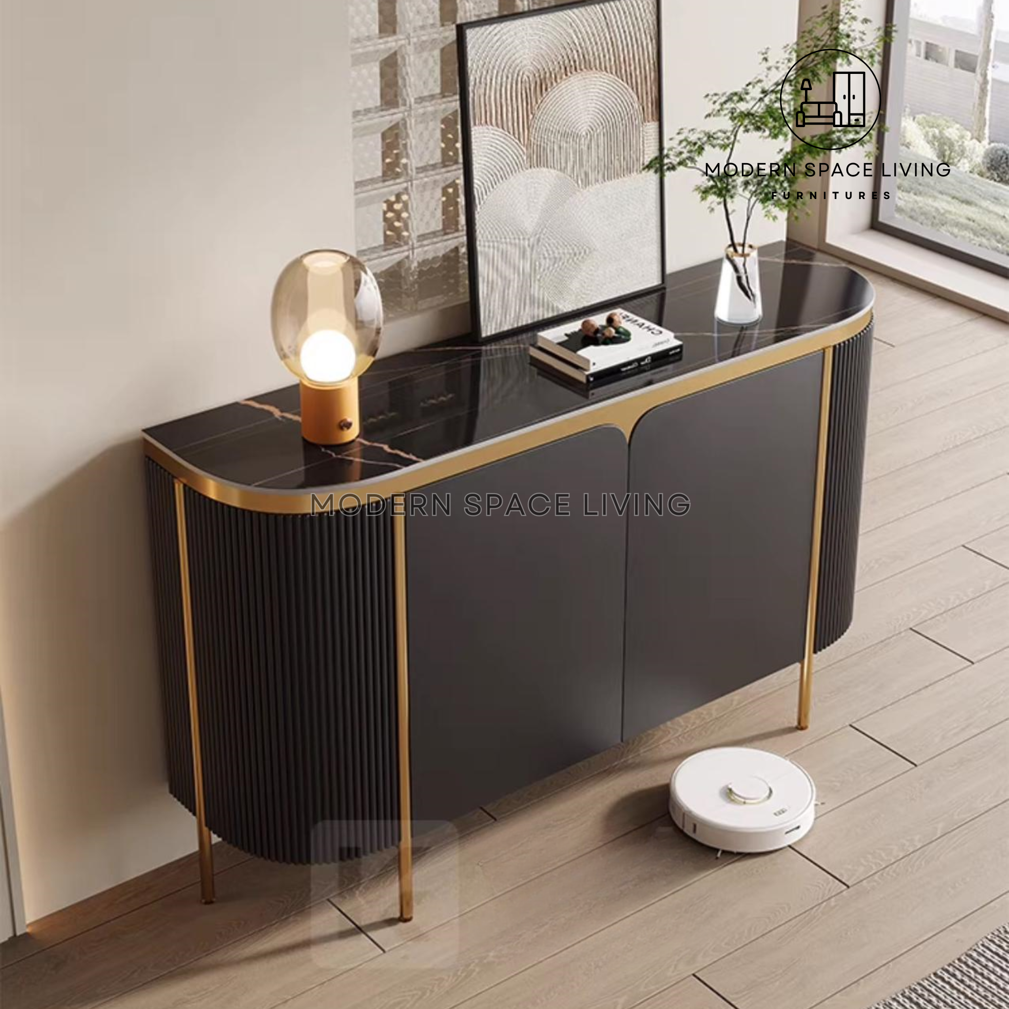 CASEY Modern Marble Console Table – Modern Space Living