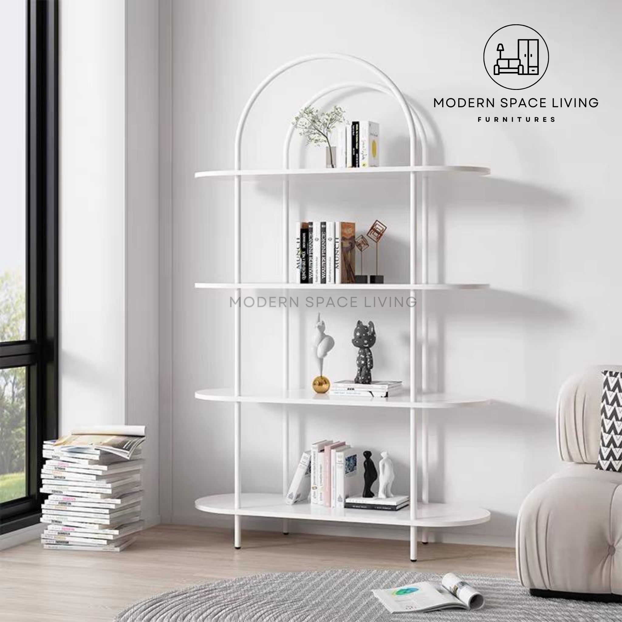 WILLIS Minimalist Display Rack – Modern Space Living