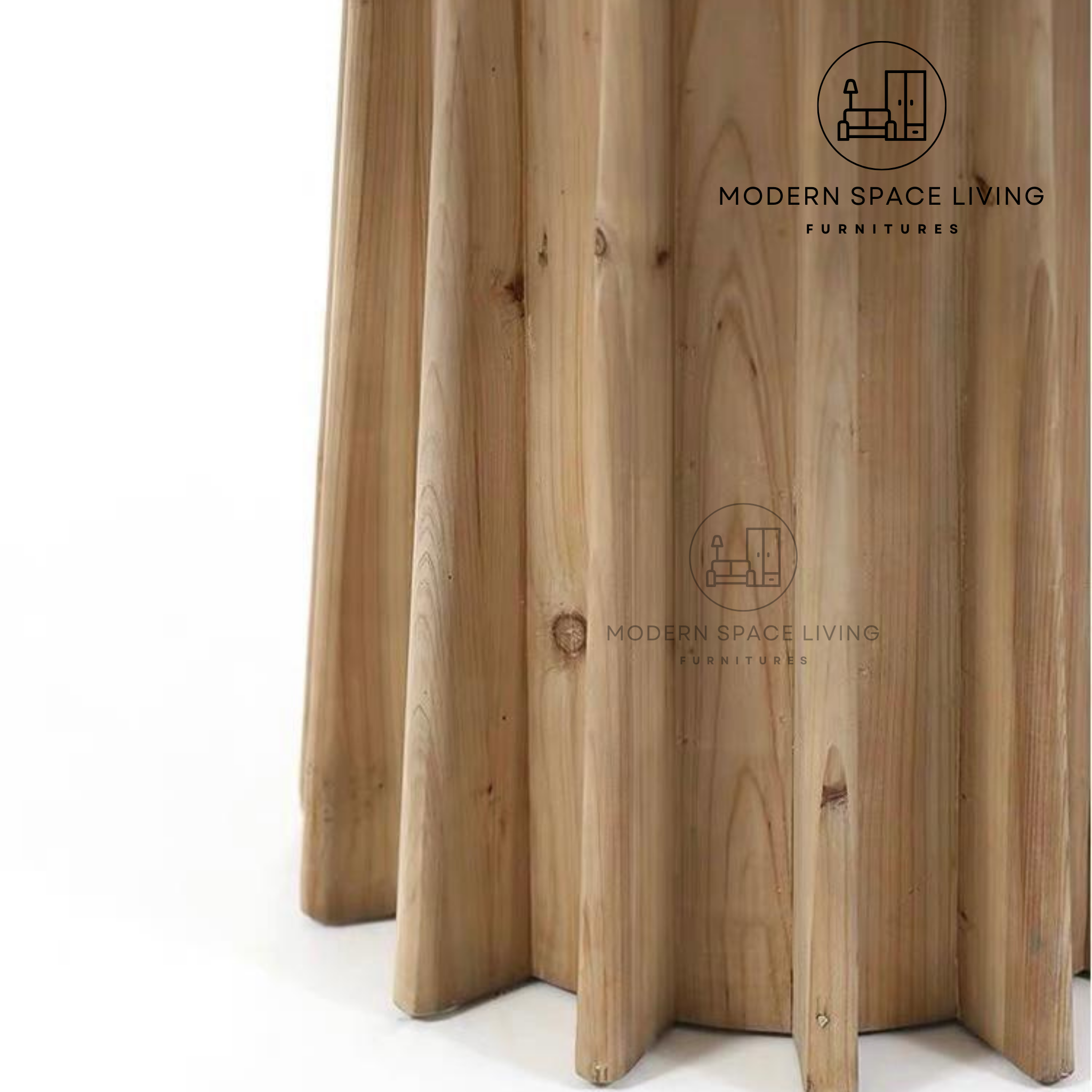 ADA Japandi Solid Wood Dining Table – Modern Space Living