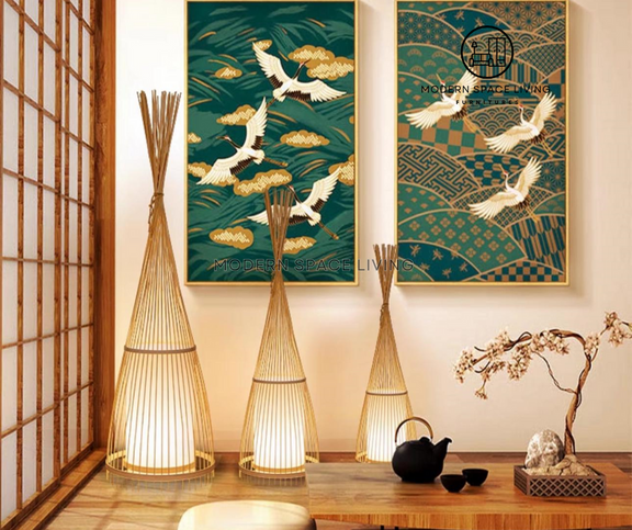 WASABI Japandi Floor Lamp – Modern Space Living