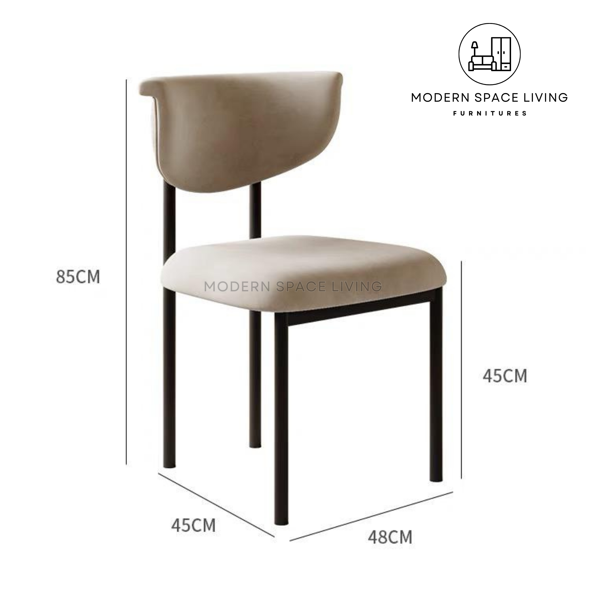 MAXI Minimalist Chair – Modern Space Living