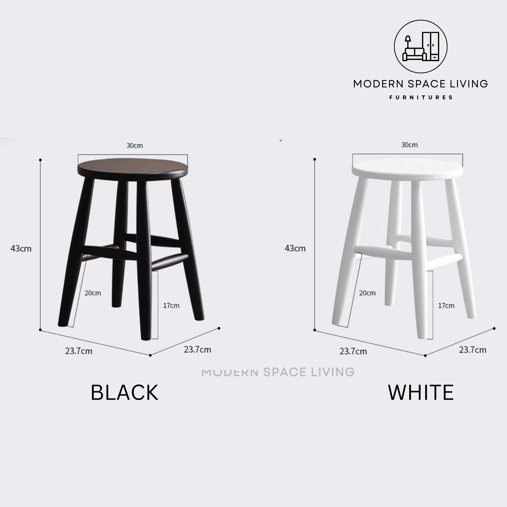 ABIGAEL Stool – Modern Space Living