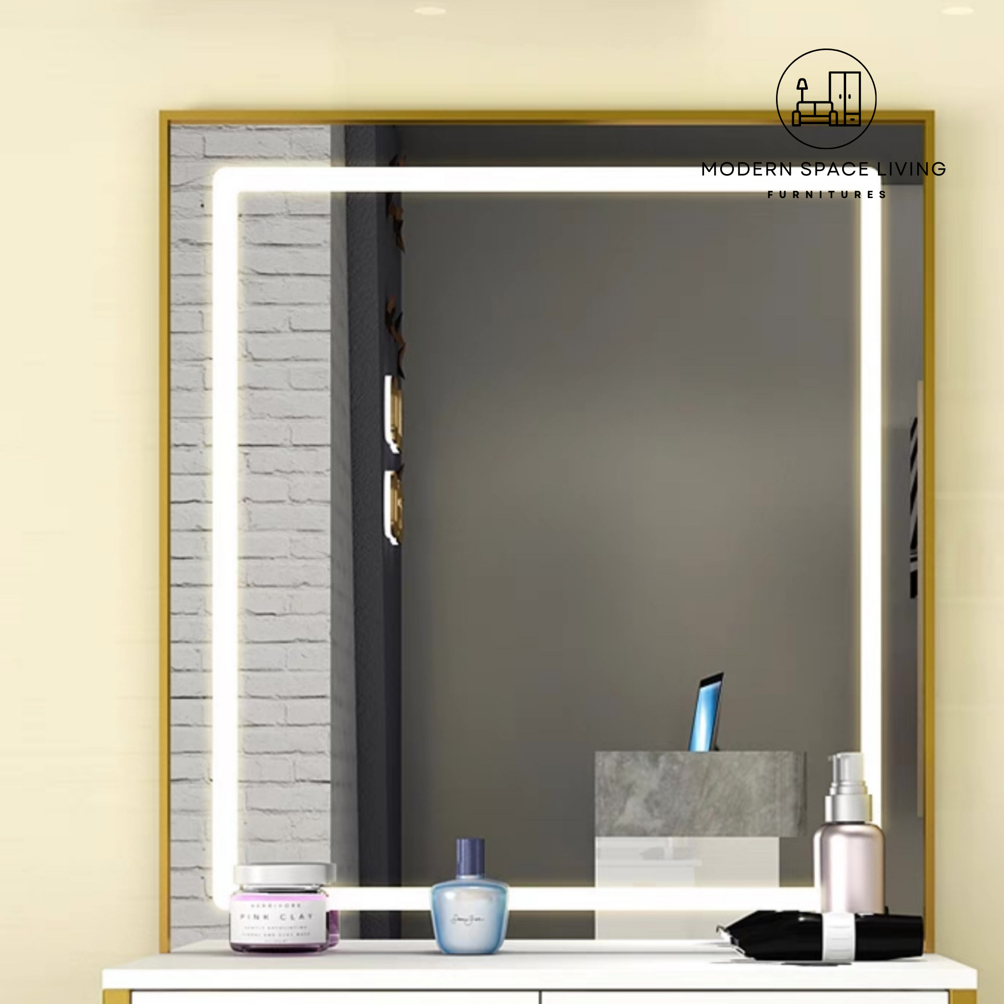 GETTA Modern LED Dressing Table – Modern Space Living