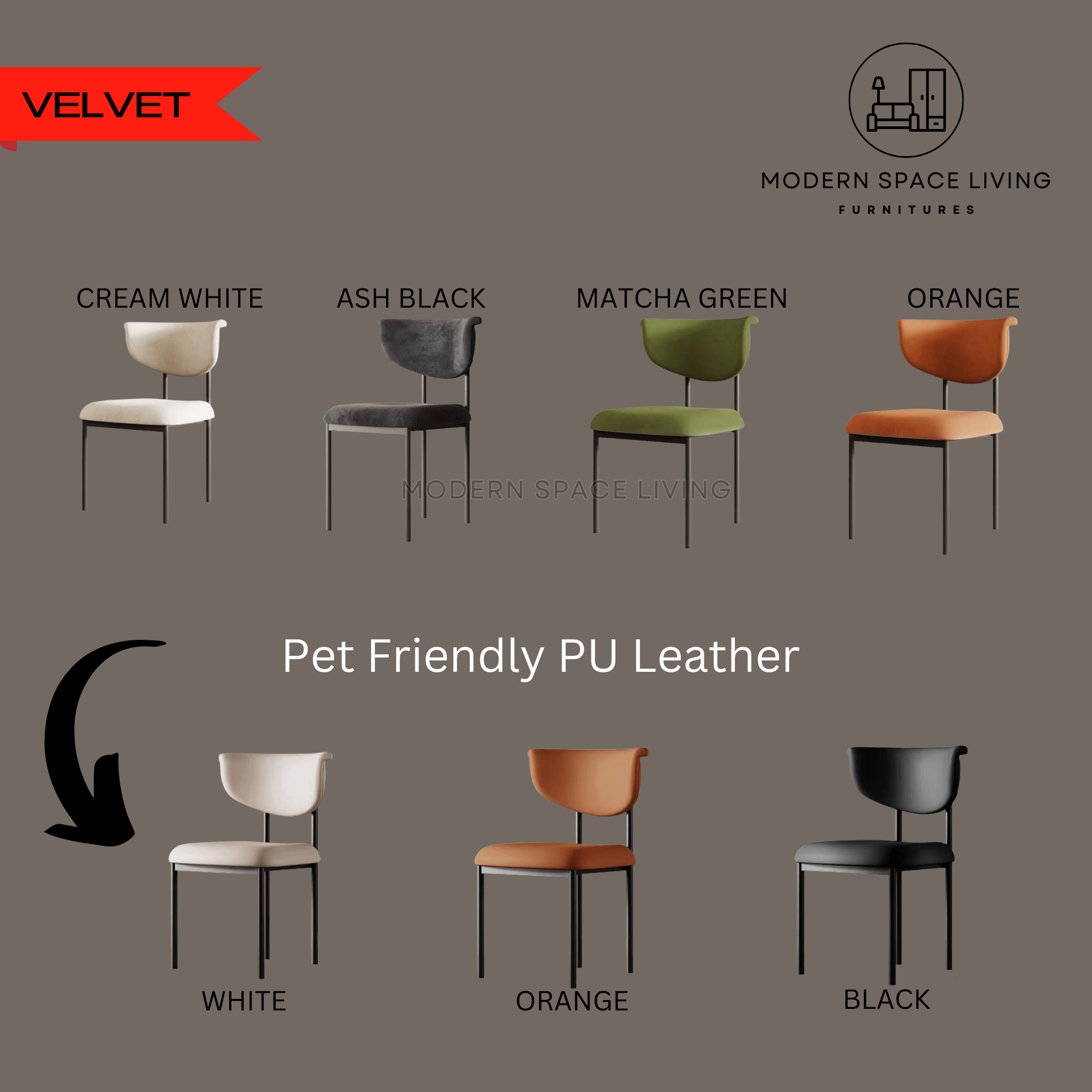 MAXI Minimalist Chair – Modern Space Living