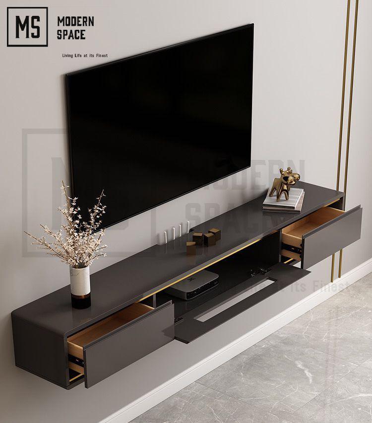ASPEN Modern Wall Mount TV Console – Modern Space Living