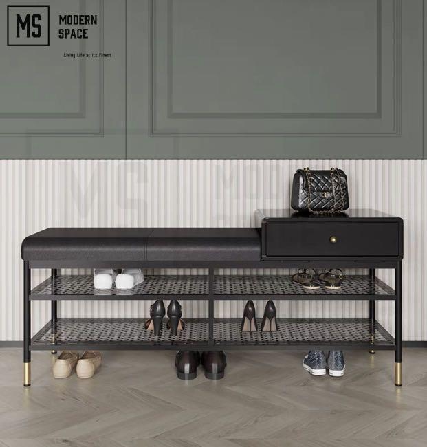 EMERSYN Modern Entryway Bench – Modern Space Living
