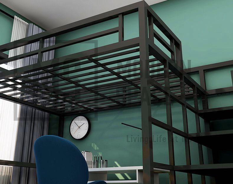 CHRISTINE Modern Loft Bed Frame – Modern Space Living