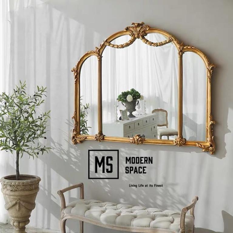 LOTTIE Victorian Wall Mirror – Modern Space Living