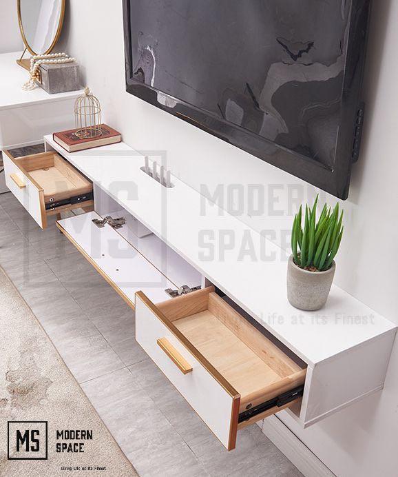 CLAUDE Modern Floating TV Console – Modern Space Living