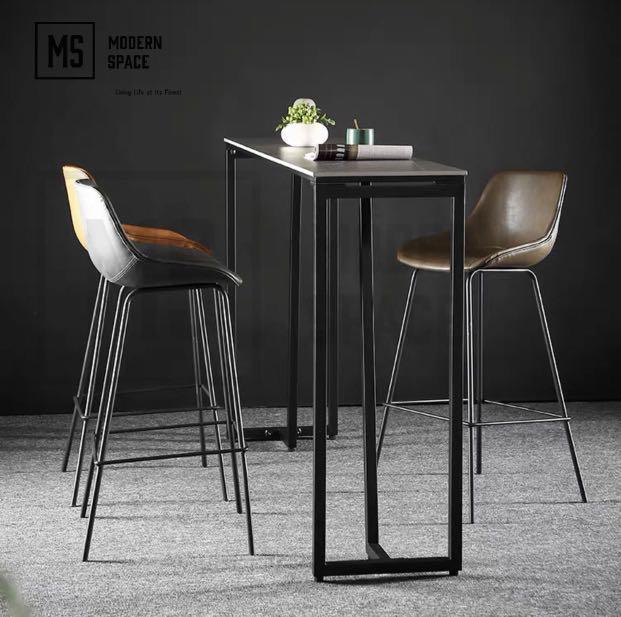 DREAM Modern Sintered Stone Bar Table – Modern Space Living