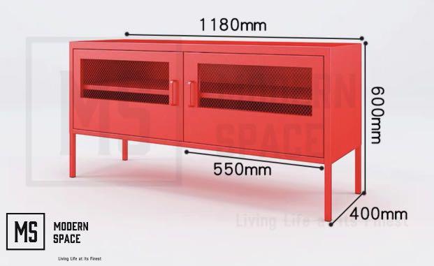 KEN Industrial Cabinet – Modern Space Living