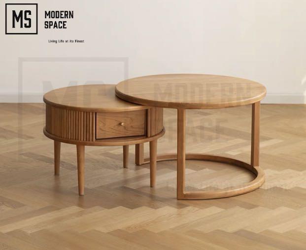 MARKO Scandinavian Nesting Coffee Table – Modern Space Living