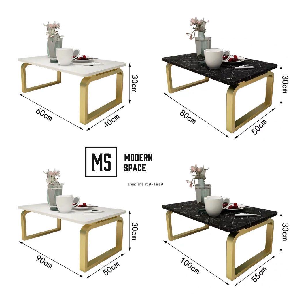 ROLINE Modern Marble Mini Coffee Table – Modern Space Living