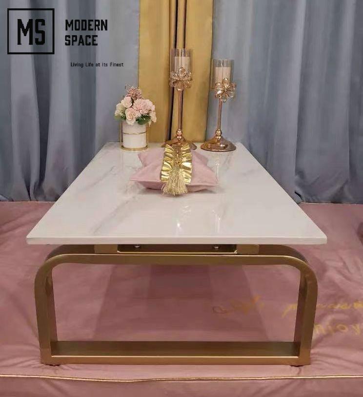 ROLINE Modern Marble Mini Coffee Table – Modern Space Living