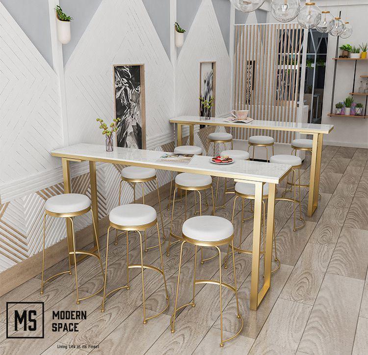BACARDI Modern Marble Bar Table – Modern Space Living