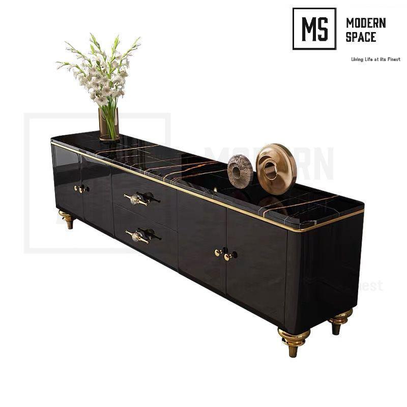 STELLA Modern Marble TV Console / Coffee Table – Modern Space Living