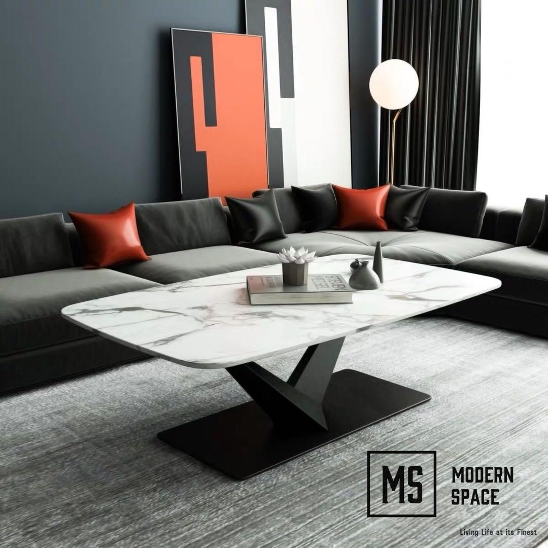 TAYLOR Modern Marble Coffee Table – Modern Space Living